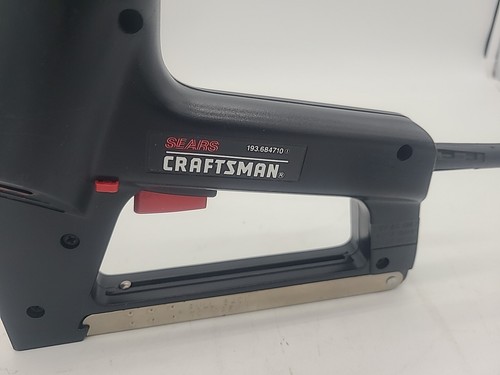 Sears Craftsman Electric Power Stapler Model #193.684710 Light Duty ...