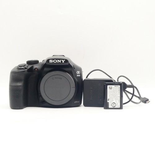 MINT Sony Alpha a3000 20.1MP Digital Mirrorless Camera - Black #441 ...