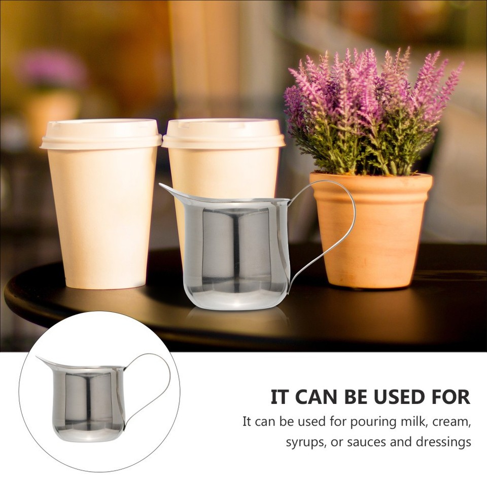 Milk Pitcher for Espresso Machine Simple Cup Steaming | eBay Australia