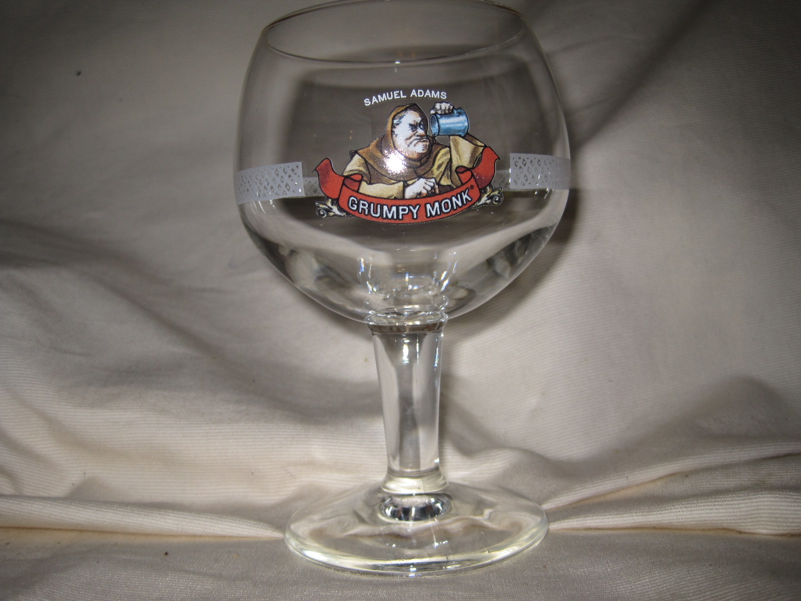 Samuel Adams Grumpy Monk Goblet Beer Glass (es) Sam Adams | eBay