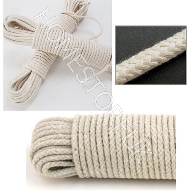 COTTON ROPE PULLEY CLOTHES DRYER WASHING PULLEY LINE TRADITIONAL TWINE ...