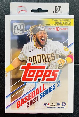 2021 Topps Series 2 Baseball Hanger Box FACTORY SEALED! 67ct Kirilloff? Hayes RC | eBay
