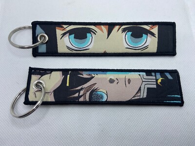 Demon Slayer Anime Manga Muichiro Tokito Key Jet Tag Keychain Lanyard ...