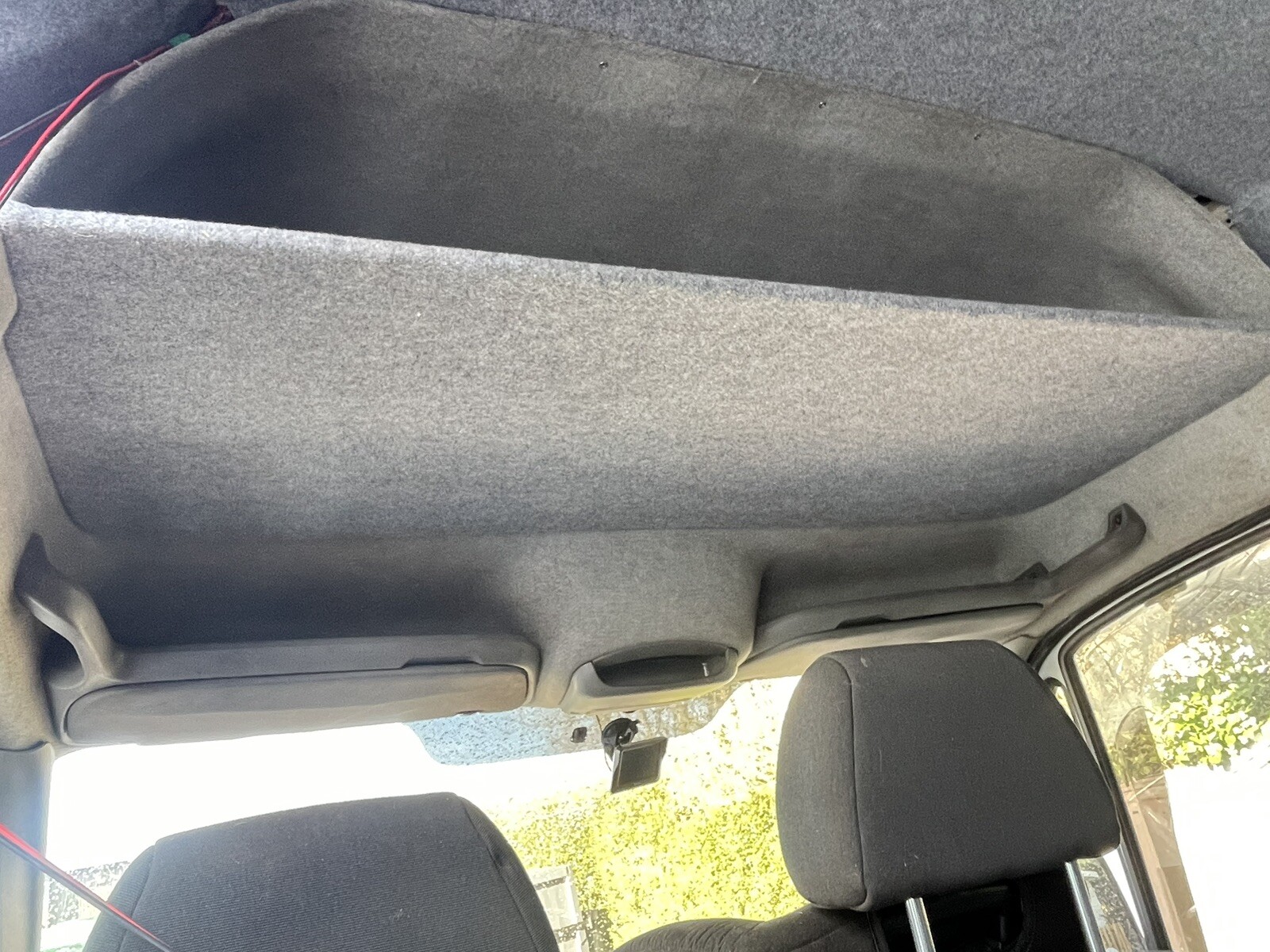 Mercedes Sprinter VW Crafter Headliner overhead Cab Shelf storage ...
