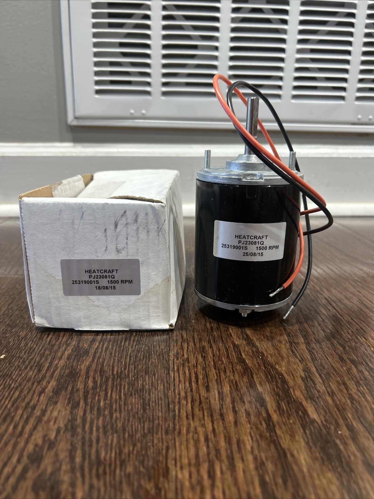 Interlink Heatcraft YSDK370-12A Condensor Motor 3PH 208-230/460 1/2HP ...