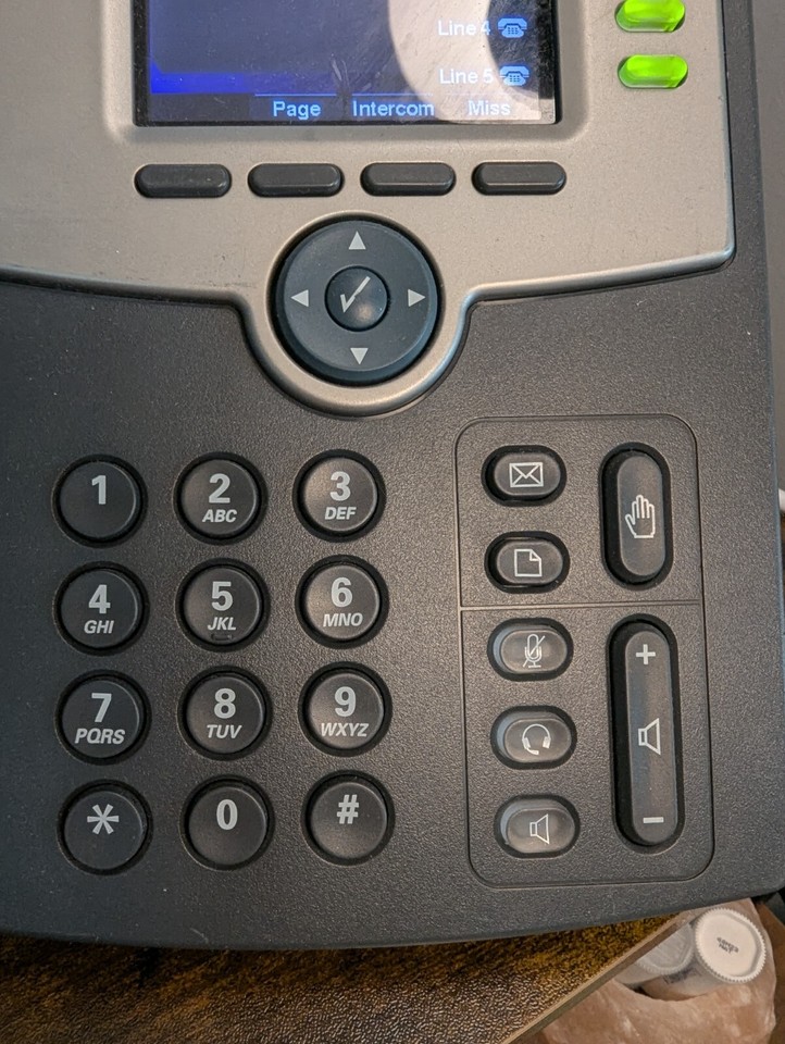 Cisco SPA525G Gray 5 Line Digital Display Class B Business IP Phone Lot ...