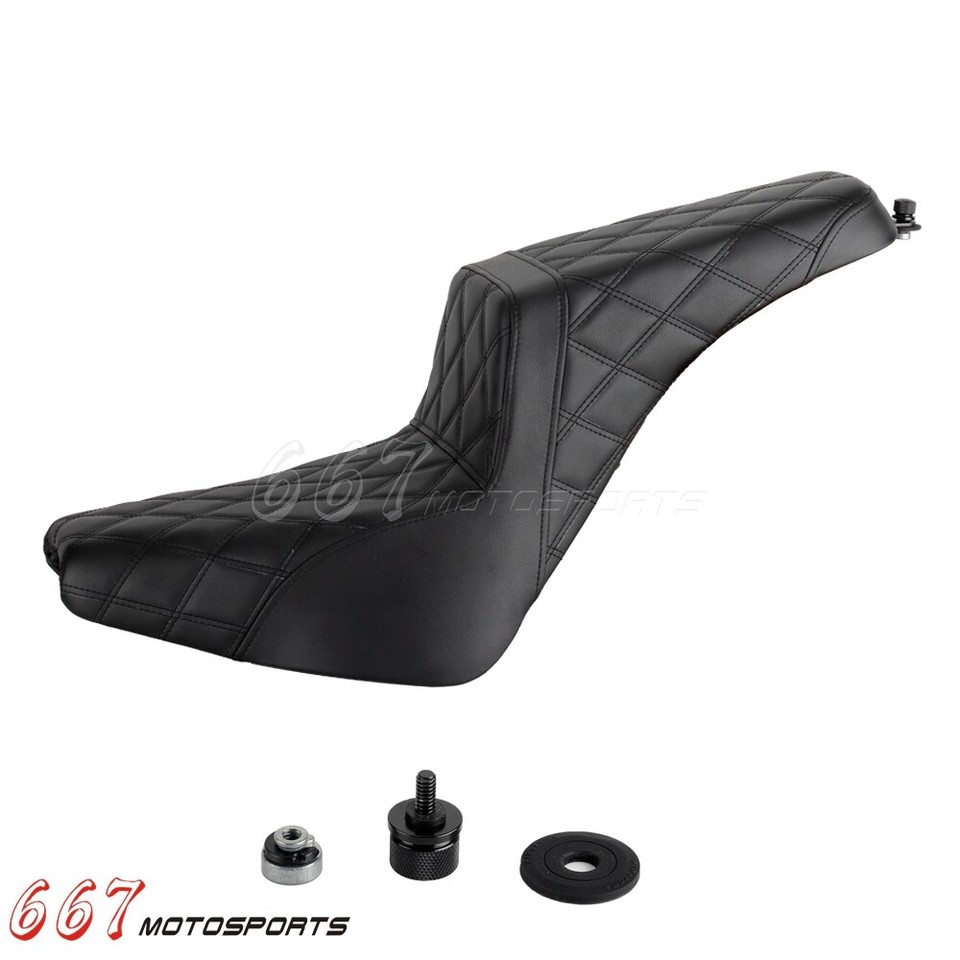 Club Style 2-Up Seat For Harley Softail FXST Street Bob FXBB FXBBS 114 ...