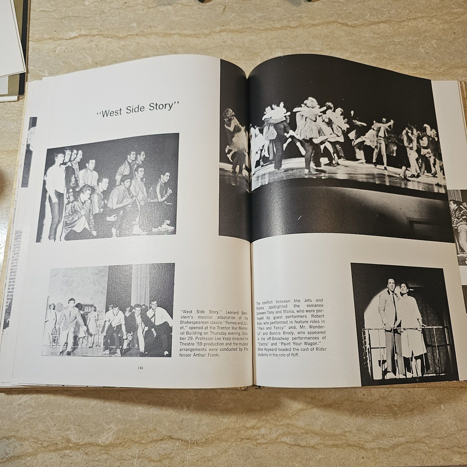 1865 - 1965 Shadow Rider College Centennial Yearbook Trenton New Jersey ...