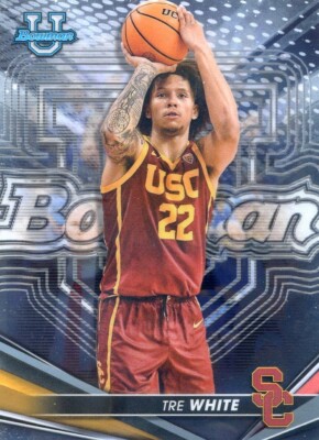 2022-23 Bowman University Best #23 Tre White - USC | eBay