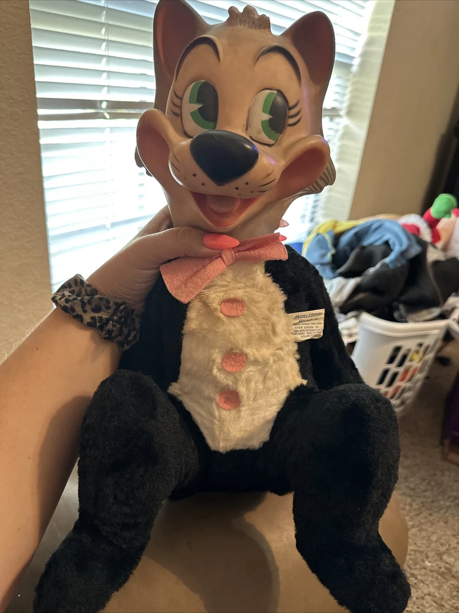 Knickerbocker Plush Mr. Jink Cat, 1959, Huckleberry Hound - glwec.in