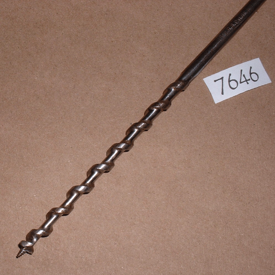 Vintage/Antique Irwin Auger Bit Brace Drill Bits ... Made in USA ...