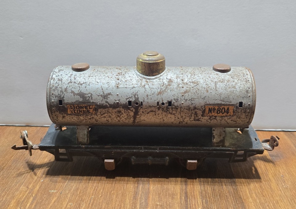 PRE-WAR LIONEL #804 GAS OIL TANKER FREIGHT O GAUGE VINTAGE | eBay
