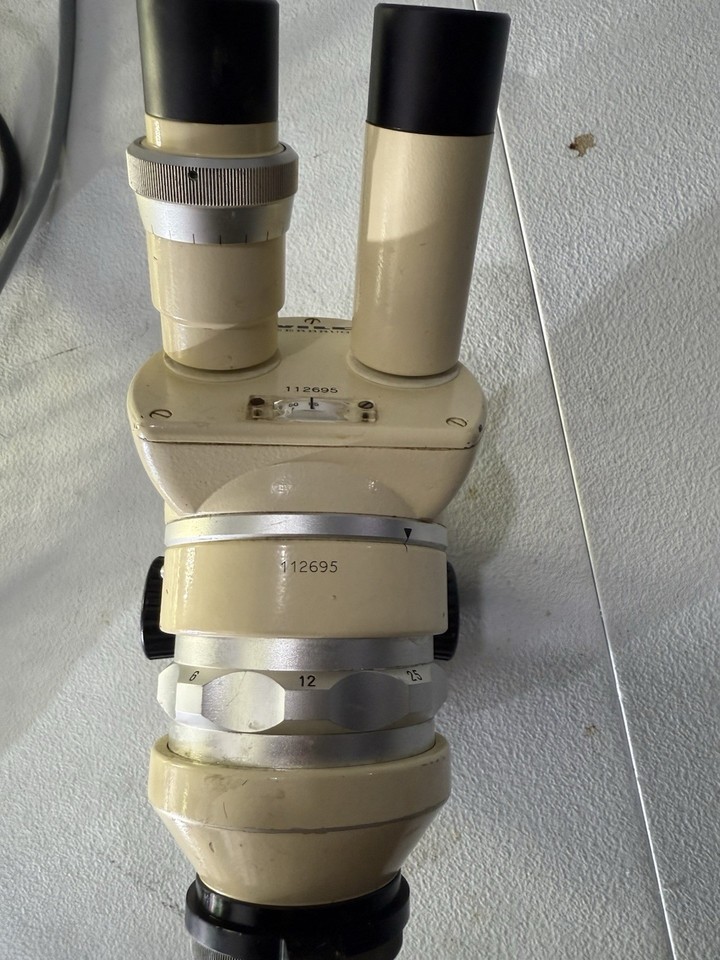 Wild Heerbrugg M5 Stereo Microscope M5 with 2 pcs 10x Eyepiece | eBay