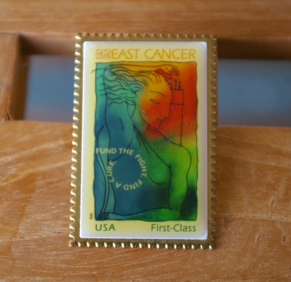 1998 Breast Cancer Fund Fight Find Cure USA First Class USPS Stamp ...