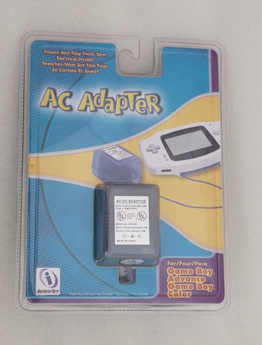 AC Adapter For Game Boy - InterAct - I247040MZ0 - NEW | eBay
