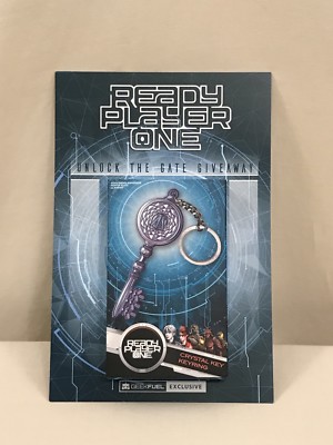 New Ready Player One Crystal Key Keyring Oasis Geek Fuel Exclusive ...