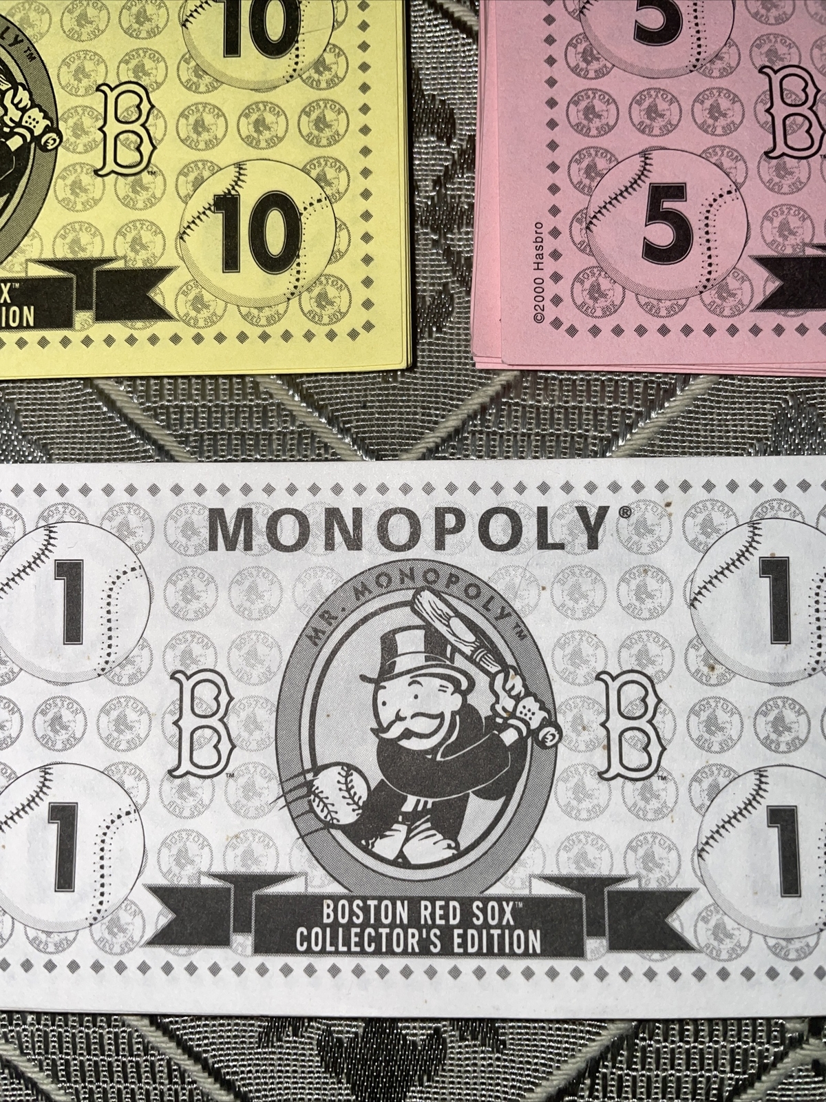 Boston Red Sox Monopoly Money Collector’s Edition 2000 Replacement ...