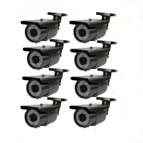 Amview HD 1.3MP 2.8~12mm Varifocal b Bullet Outdoor Surveillance Camera ...