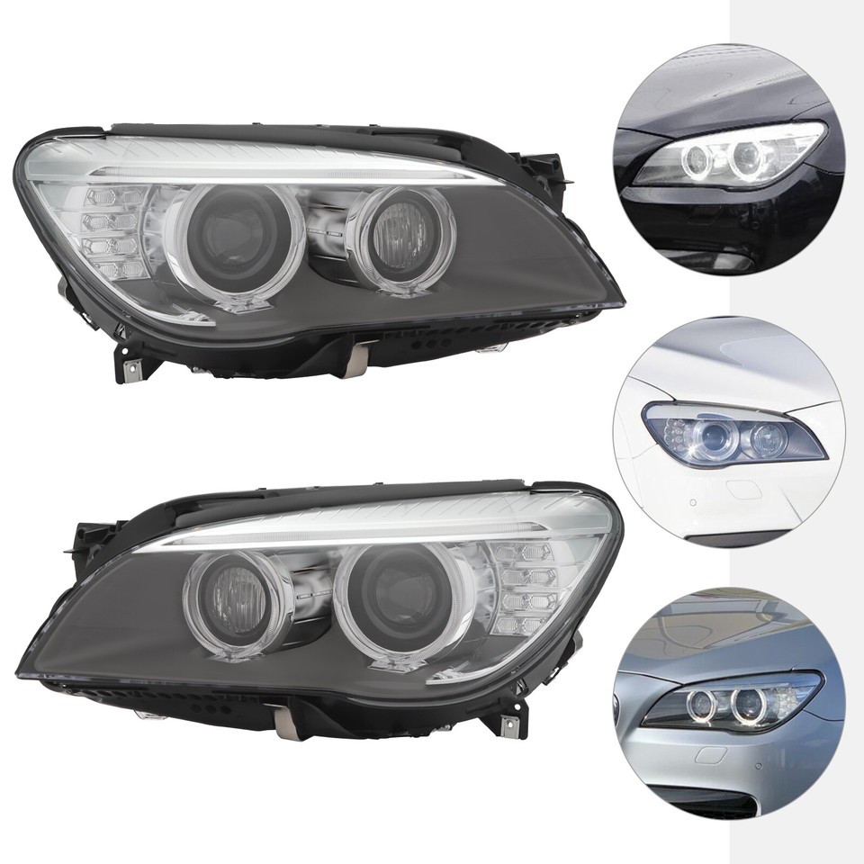 Headlights For 2013-2015 BMW 7 Series F01 F02 Xenon/HID Headlamps w/AFS ...