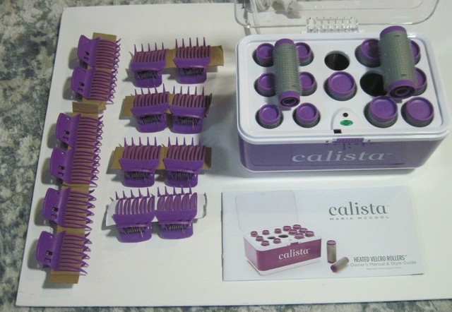 Calista Tools Maria McCool Ionic Heated Velcro Rollers Short/medium ...