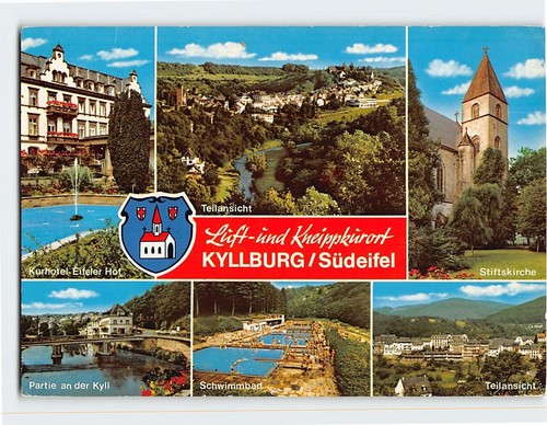 Postcard Luft und Kneippkūrort Kyllburg Germany | eBay