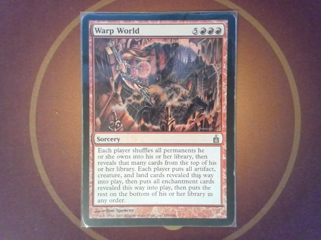 Warp World - Ravnica - Magic the Gathering Mtg - Red | eBay