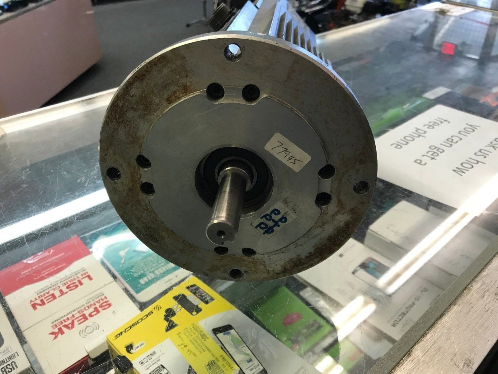 Reliance Electric SR-4075-R-H04AN 240v 3phase 3.5hp 3000rpm servo motor ...