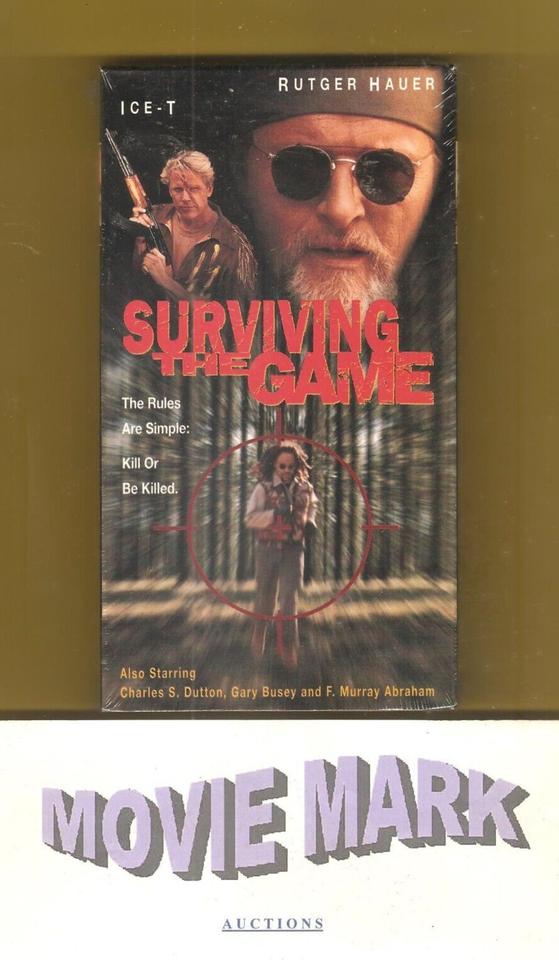 DEATH MACHINES 1976 VCI Home Video vhs & BONUS Surviving the Game BRAND ...