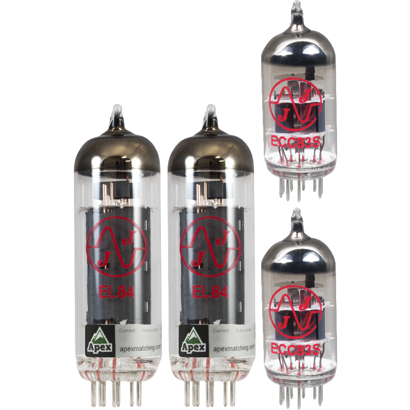 Tube Set, for Vox AC15 / AC15CC, Tube Brand: JJ Electronics | eBay