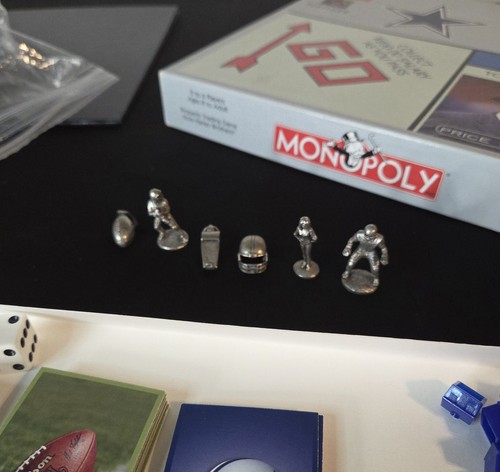 2003 Monopoly NFL Dallas Cowboys Collector's Edition Board Game ...