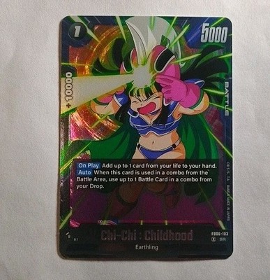 Dragon Ball Rivals Clash Chi Chi Childhood FB06-103 SR Near Mint | eBay