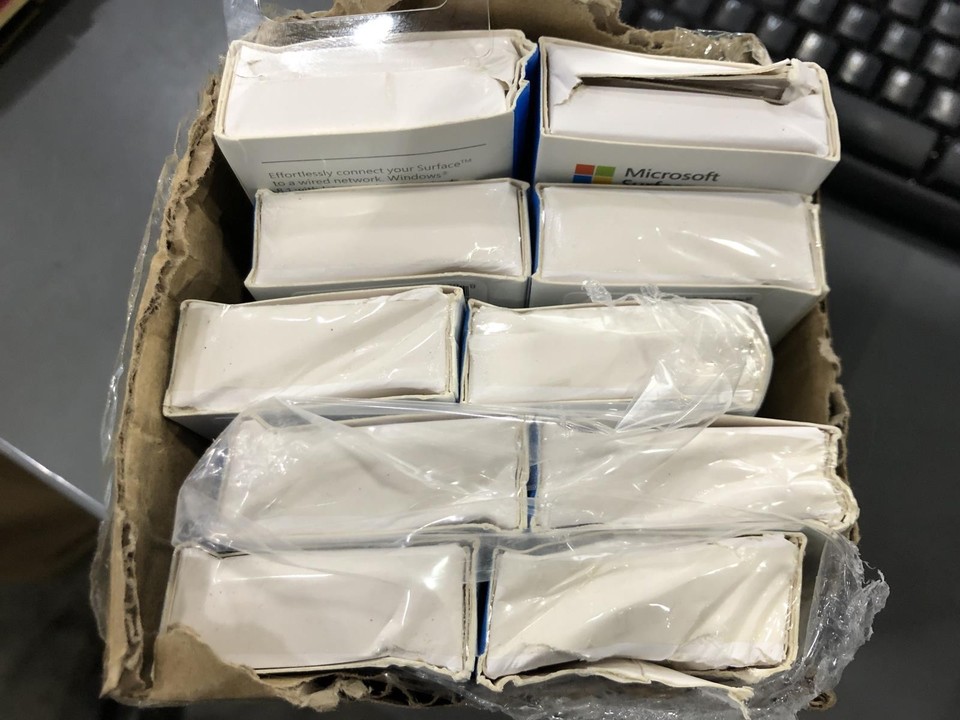 (Lot of 10) Genuine Microsoft Surface Ethernet Adapter / Q4X-00028 / ...