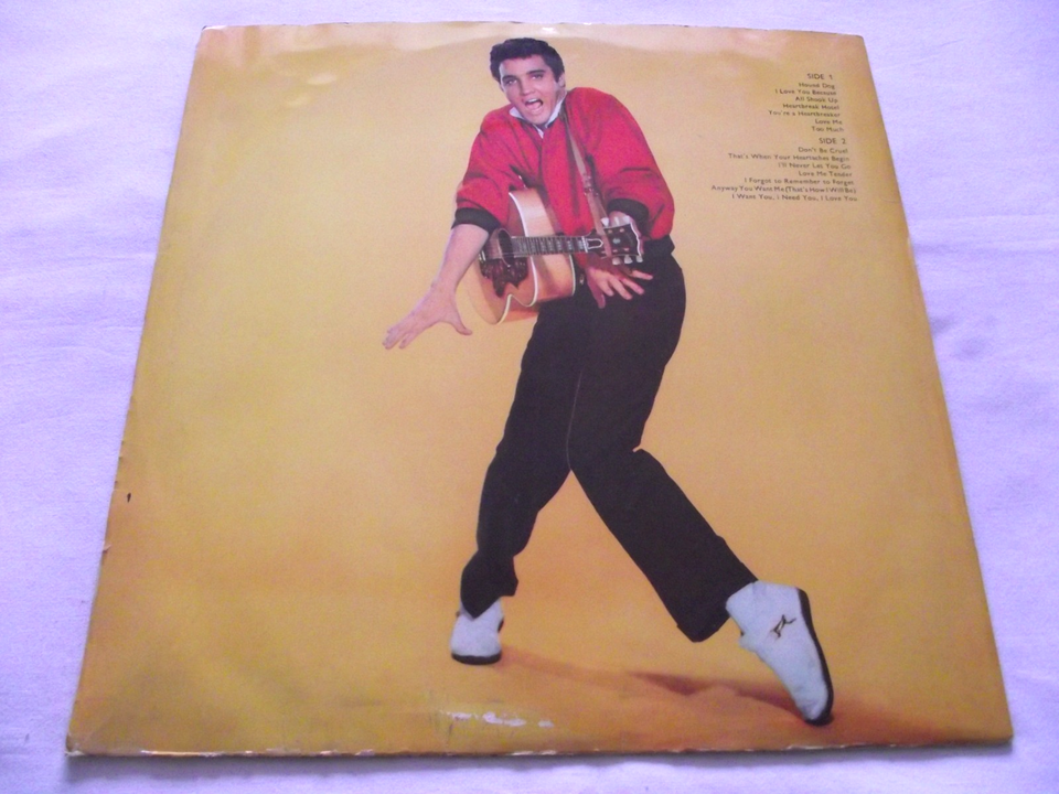 ELVIS PRESLEY ~ ELVIS' GOLDEN RECORDS ** 1958 UK 1st Red Seal RCA LP w ...