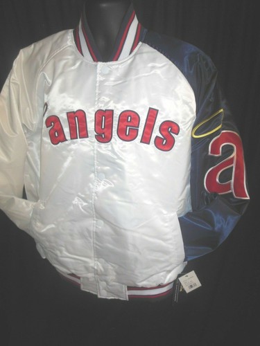 Los Angeles Angels MLB Men's Front Zip Starter Jacket Large, XL or XXL ...