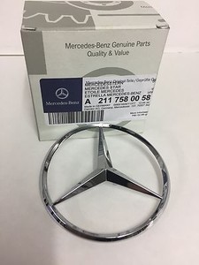 Genuine Mercedes-Benz W211 E-Class Est Rear Boot Emblem Star Badge ...