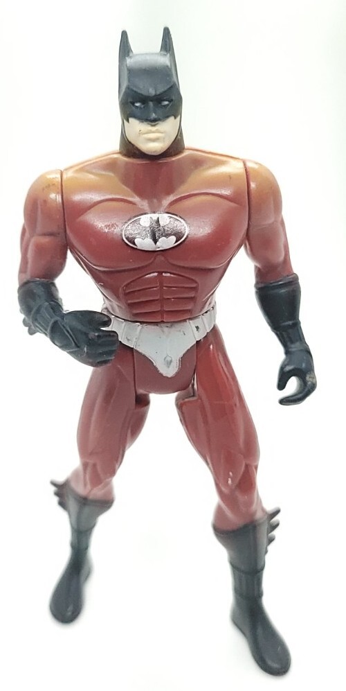 Vintage DC Comics Batman Animated Series Red Suit 5" Action Figure 1995 ...