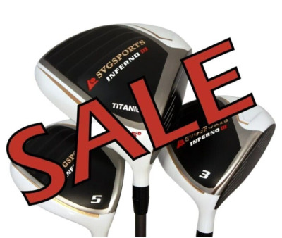 CUSTOM MADE SENIOR 12 degree DRIVER 1 3 5 WOOD SET FT FAIRWAY GOLF ...