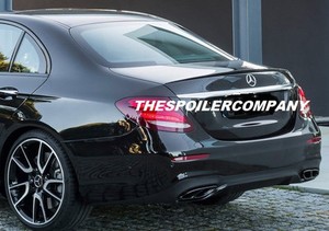 PAINTED Lip Rear Spoiler FOR 2017-2019 MERCEDES BENZ E-CLASS SEDAN ALL ...