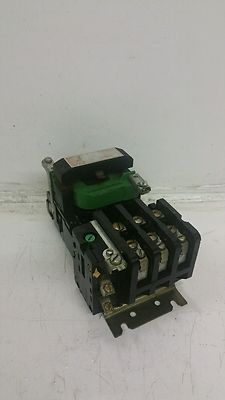 GE GENERAL ELECTRIC CR206B0 SIZE 0 CONTACTOR 18A 600V 3PH 5HP 115V COIL ...
