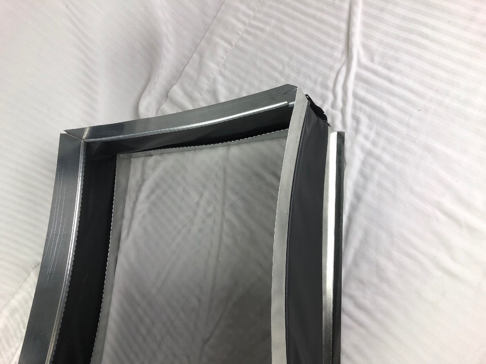 20 X 25 INCHES CARLISLE FLEXIBLE DUCT CONNECTOR CANVAS JOINT DUCTWORK ...