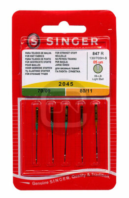 Stretch Nadel Sortiment Stärke 70 80 5er Pack SINGER | eBay.de