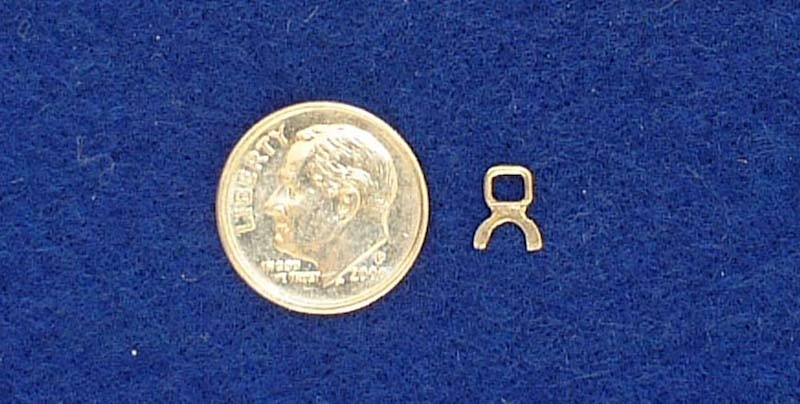 SULSER SADDLERY Traditional 1:9 Model Scale HARNESS REIN HOOK PLATE ...