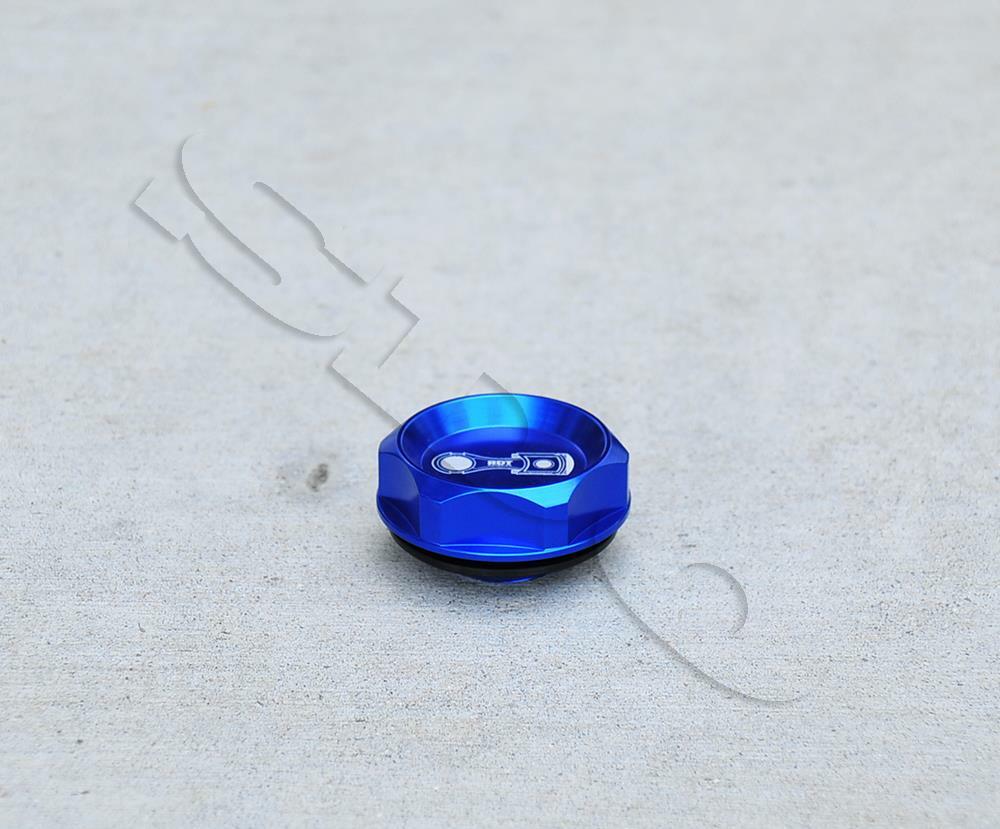 Blue CNC Billet Aluminum Engine Oil Filler Cap Cover For Honda Acura | eBay