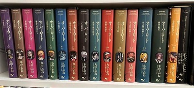 Overlord Vol.1-16 set Light Novel Japanese With 10th anniversary cover ...