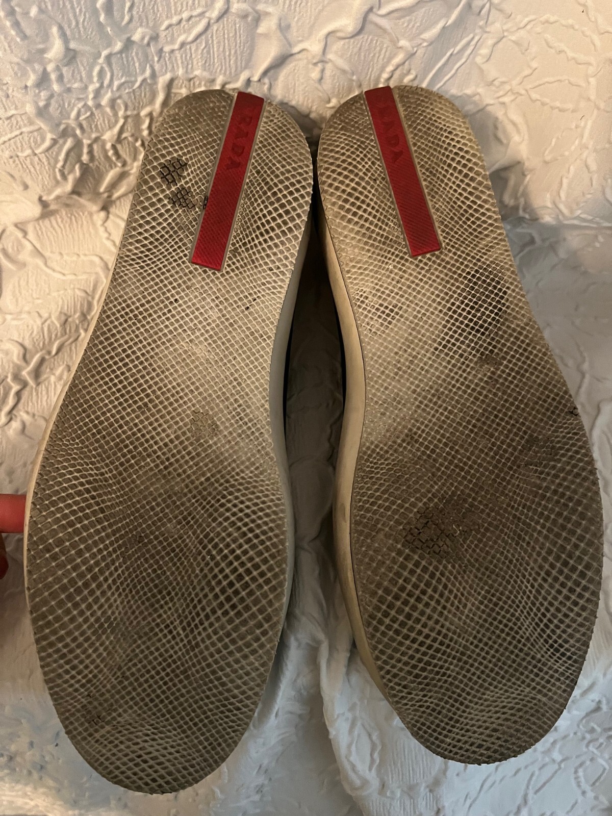 Prada Tennis Sneaker Black/White Classic Casual Comfo… - Gem