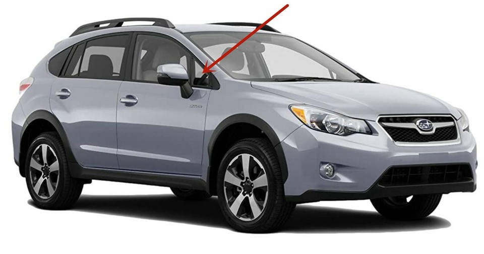 Fits Subaru XV Crosstrek Impreza Passenger Right Side Front Vent Window ...
