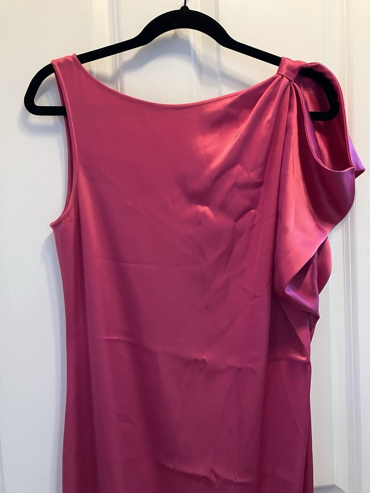 St John Evening Gown Size 8 Fusia Pink 54 Inches Length (purchased ...