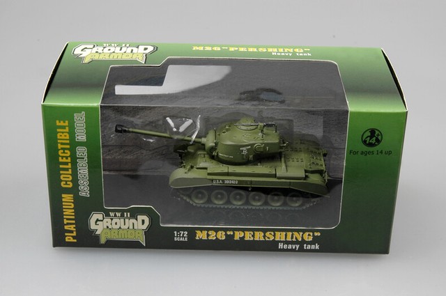 USA M26 Pershing M26e2 US Army 1/72 Tank Easy Model Finished Non ...