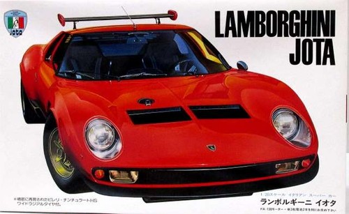 Fujimi Motor Rise Kit Rc10 1/20 Lamborghini Iota Plastic Model | eBay