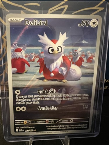Delibird Illustration Rare Mega Evolution IR MEG 152/132 Near Mint Pokemon TCG | eBay